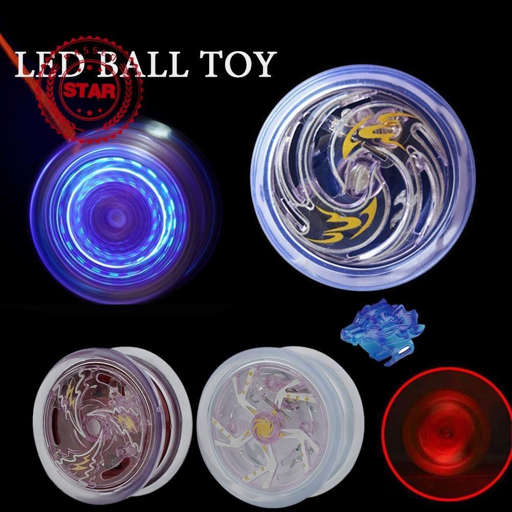 Yoyo With Light Big Size Magic Light Up Professional Yoyo Ball Bearing ...