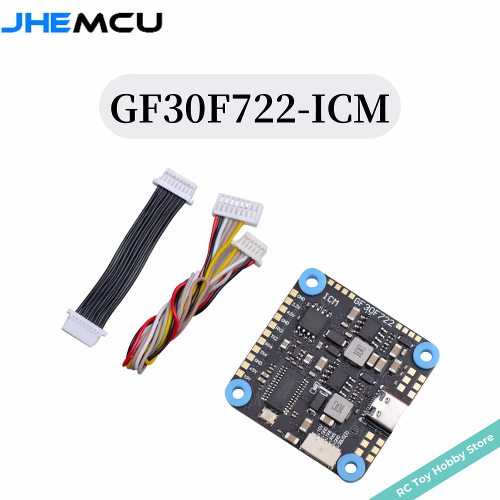 JHEMCU GF30F722-ICM F722 Baro OSD 5V 10V Dual BEC Flight Controller 3 ...