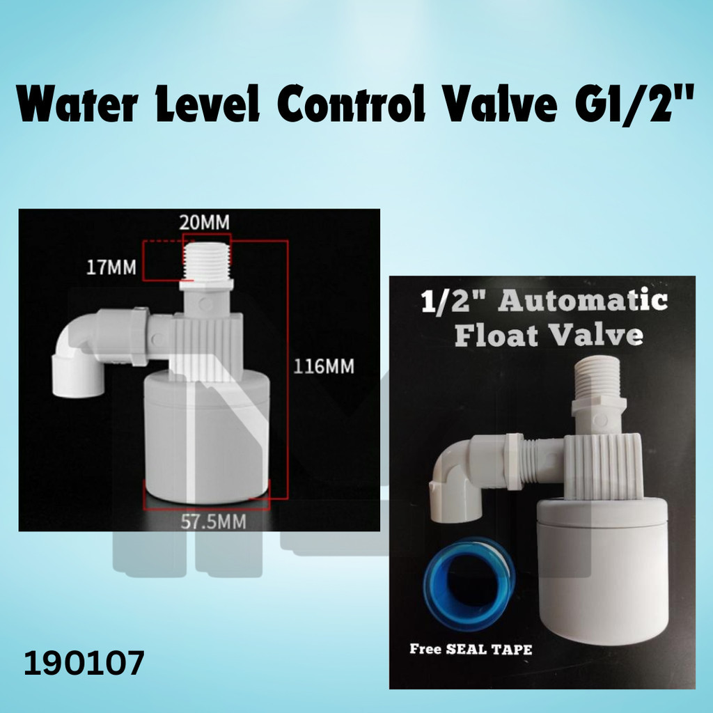 Automatic Water Level Control Valve G1/2" Floating Ball Valve Automatic ...