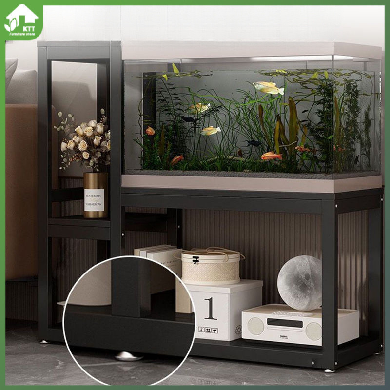 Tangki ikan kabinet tangki tangki tangki ikan rak pelbagai lapisan ...