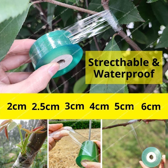 Nursery Grafting Tape/Tape kahwin pokok/Parafilm Tape Moisture Barrier ...