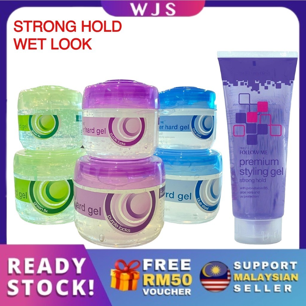 🇲🇾FREE RM50 VOUCHER🎁 MLQ Follow Me Premium Styling Gel Follow Me Super ...