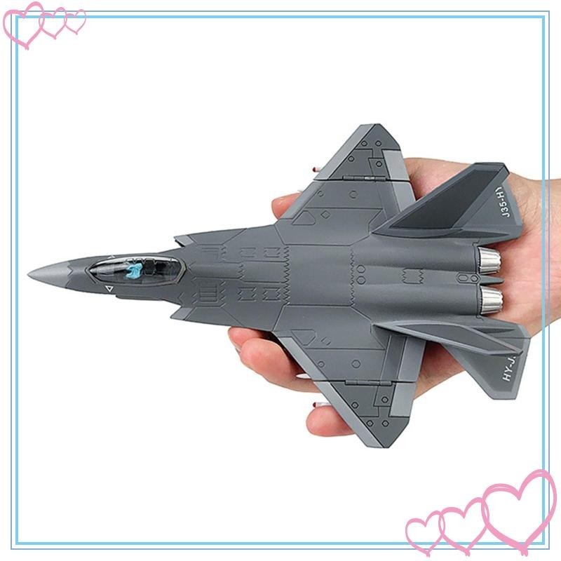 [meteorbdMY] 1:100 J35 Airplane Aircraft Model, Toys for Kids And ...