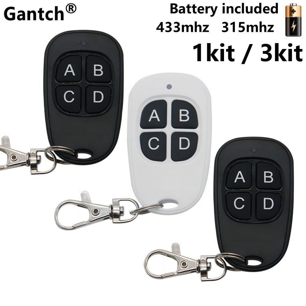 kit3/kit1 433mhz Universal Remote Control For Electric Automatic Gates ...