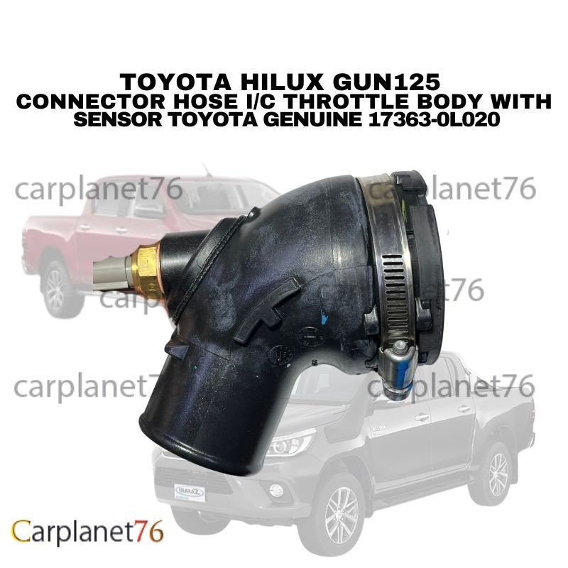 TOYOTA HILUX GUN125 CONNECTOR HOSE I/C THROTTLE BODY WITH SENSOR TOYOTA ...