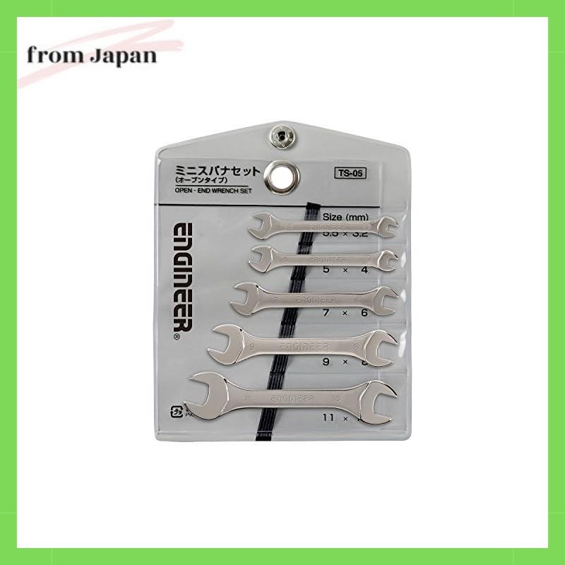 ENGINEER Engineer Open Spanner Set 5pcs TS-05 | Shopee Malaysia
