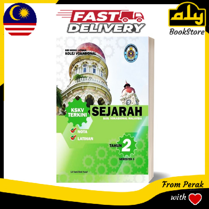 [ALY] Siri Modul Latihan Kolej Vokasional: Sejarah Tahun 2 Semester 3 | Shopee Malaysia