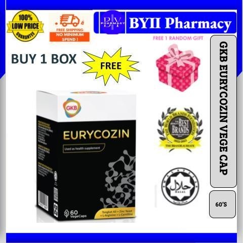GKB Eurycozin for Men's Health -60 Capsules | Shopee Malaysia