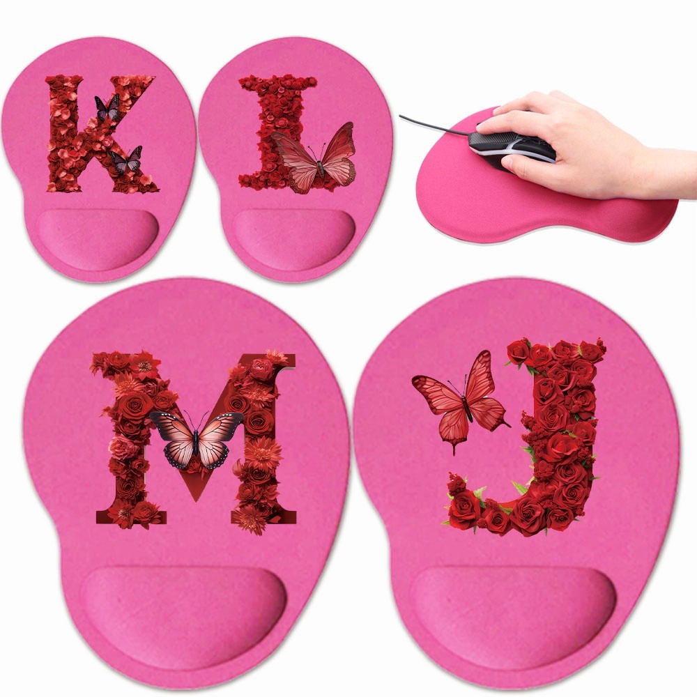 EVA Foam Wrist Mouse Pad soft Thick Sponge Mouse Gaming pink Desk Mat ...