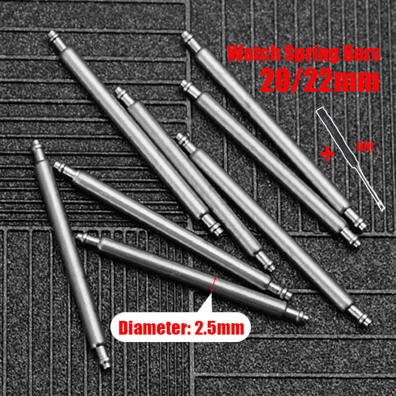 10pcs/20pcs/50pcs 2.5mm Diameter Watch Spring Bars for Seiko Diver ...