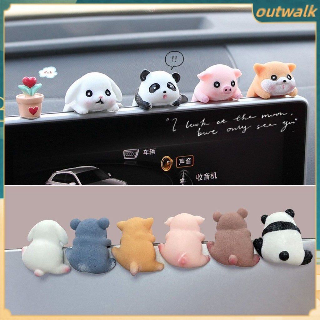 ⚡FAST SHIPPING⚡⚡ Cute Animal Computer Tv Screen Monitor Decorations Car ...