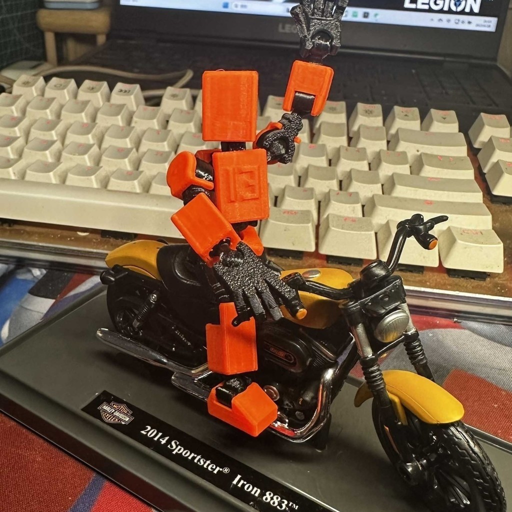 Multi-joint Action Figure, Mechanical Style Toys, 3D Printing ...