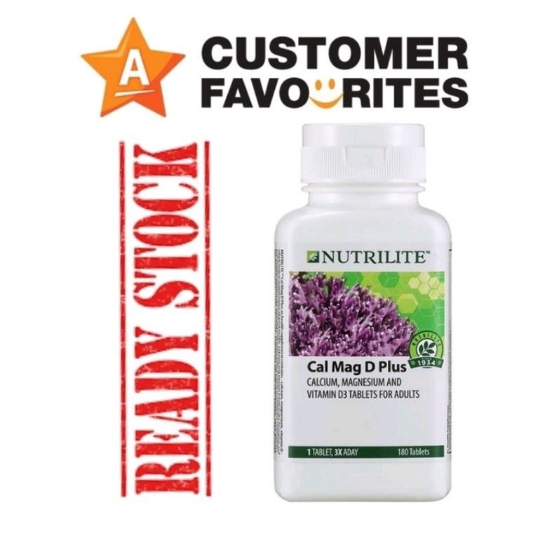 🔥Amway Nutrilite Calcium Mag D Plus(Trial Pack 30biji) | Shopee Malaysia