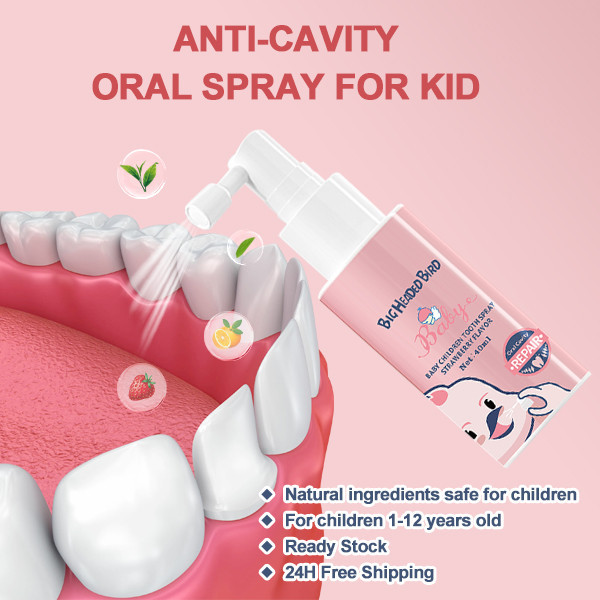 【COD】ubat gigi kanak kanak baby toothpaste anti cavity probiotic spray ...