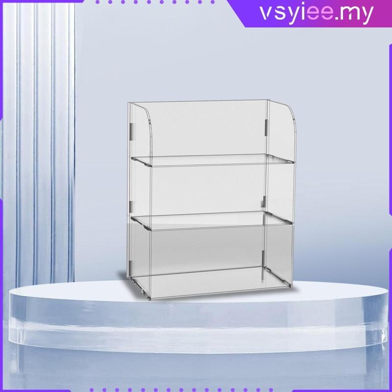 [2-Day Delivery] Acrylic Display Rack Showcase Stand Shelves Toy Dolls ...