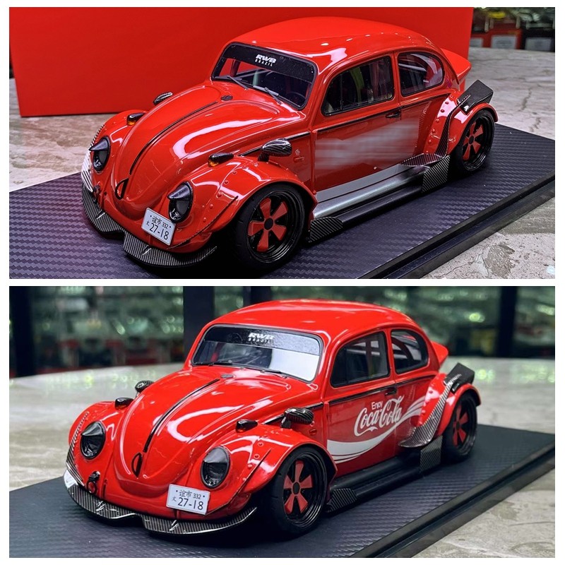 Myc 1: 18 Volkswagen VW Beetle RWB kit Wide Body Modified Resin Car ...