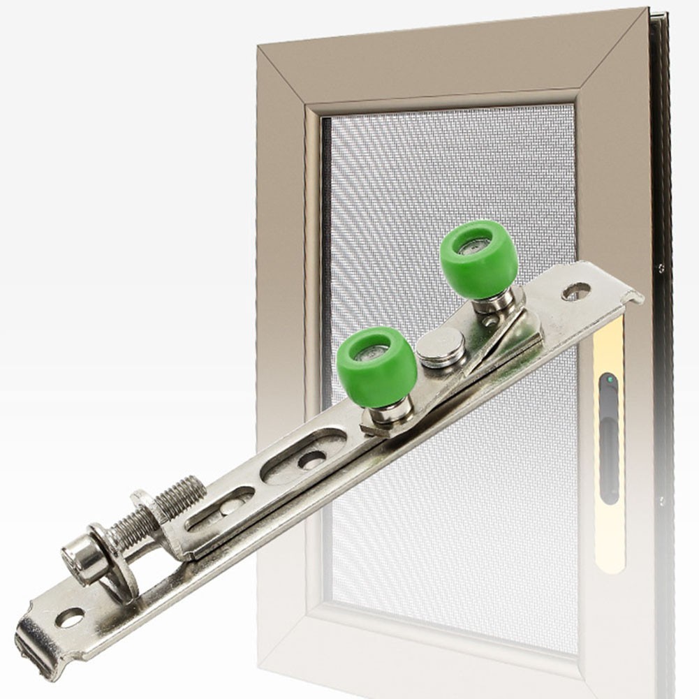 {New822}Sliding Door 1-way Positioning Wheel Adjustable Anti-sway Upper ...