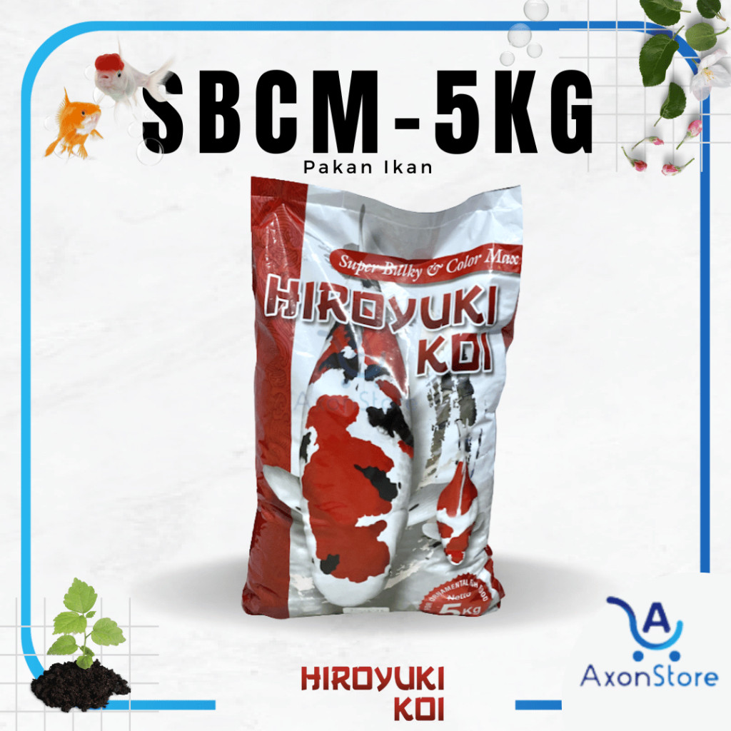 Koi Hiroyuki Feed Super Bulky Color Maximum 5kg Fish Pellets 5kg Fat ...