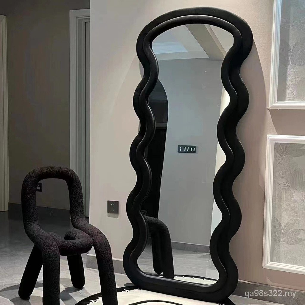 Wholesale CreaminsWind Home Bedroom Wave Full Body Floor Mirror Girl ...