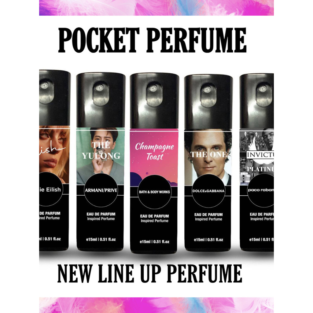 POCKET PERFUME MINYAK WANGI HIGH QUALITY BILLIE EILISH, YULONG ARMANI ...