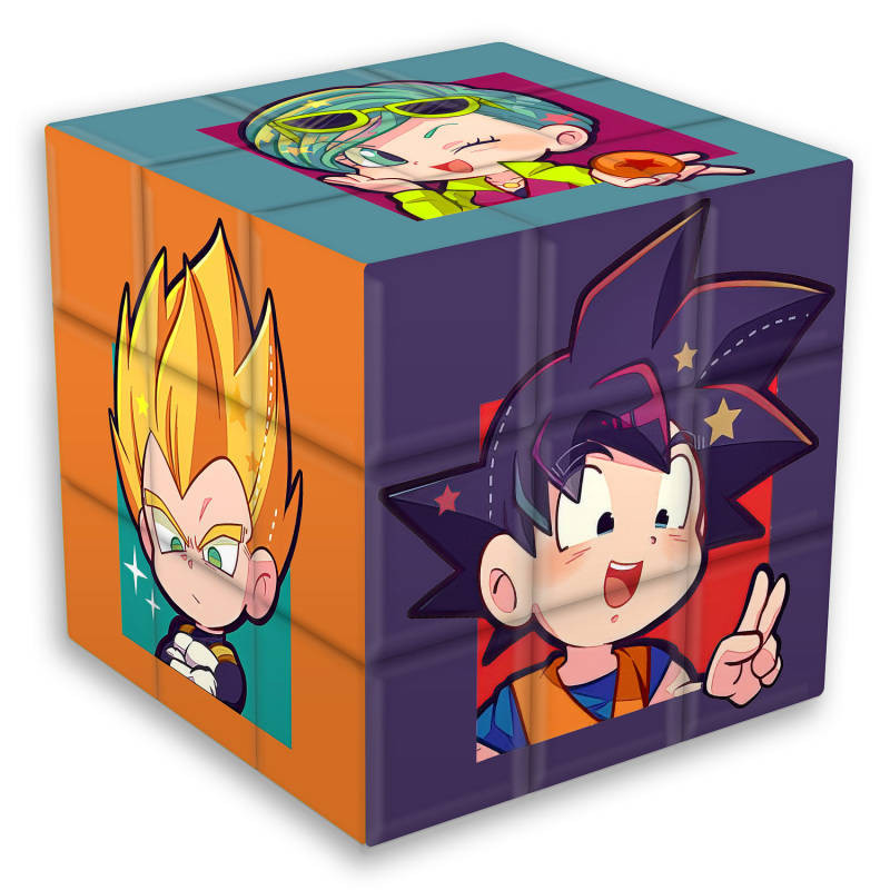 Children's Creative Third-Order Rubik's Cube Puzzle Cute Dragon Ball ...