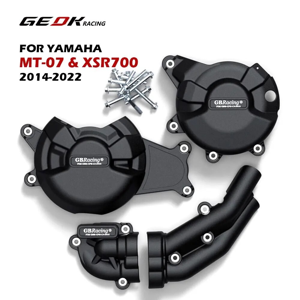 MT07 FZ07 Motorcycle Engine Cover Protection For YAMAHA MT-07 FZ-07 ...