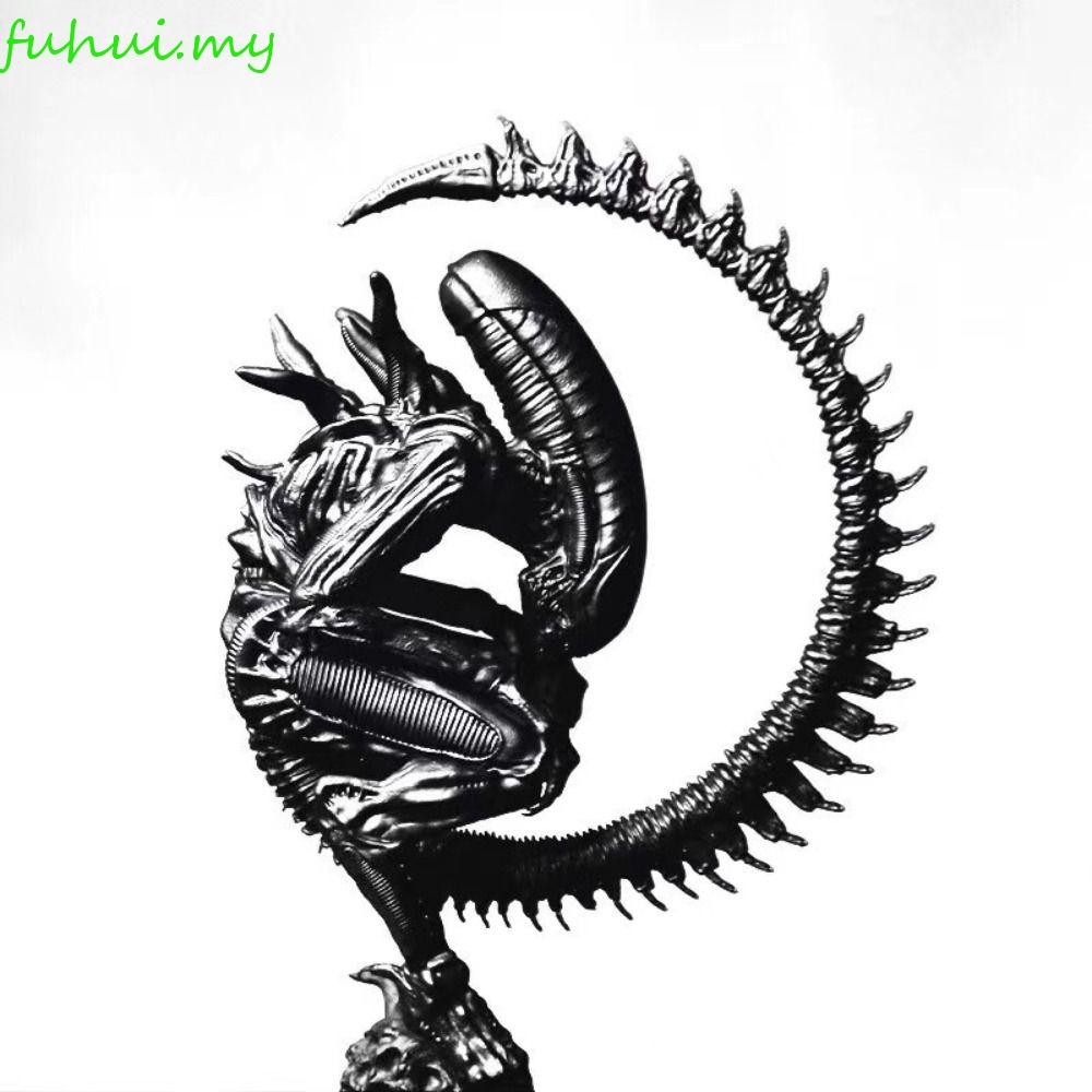 FUHUI Xenomorph Model, Crouching Alien Romulus Xenomorph Figure, Trend ...