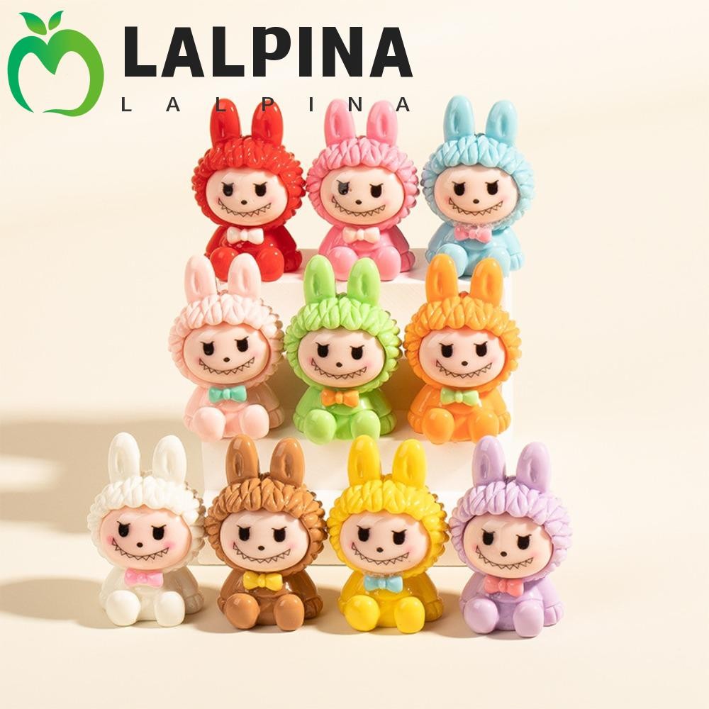 LALPINA 10pcs Candy Color Labubu Dolls, Noctilucent Luminous Cartoon ...