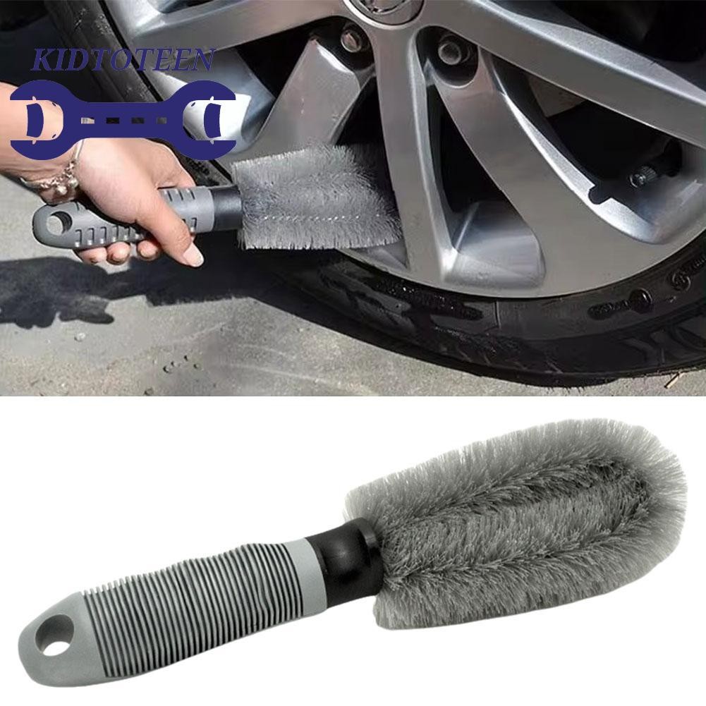 Car Wheel Cleaning Brush Tire Rim Scrub Washing Auto Cleaner Detailing ...