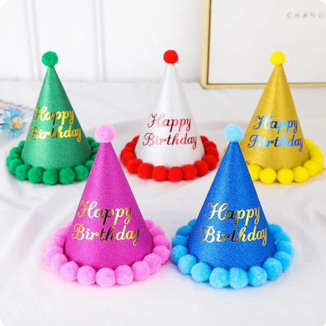 AGM Adult Hari Jadi Kanak Topi Party Hats Happy Birthday Party ...