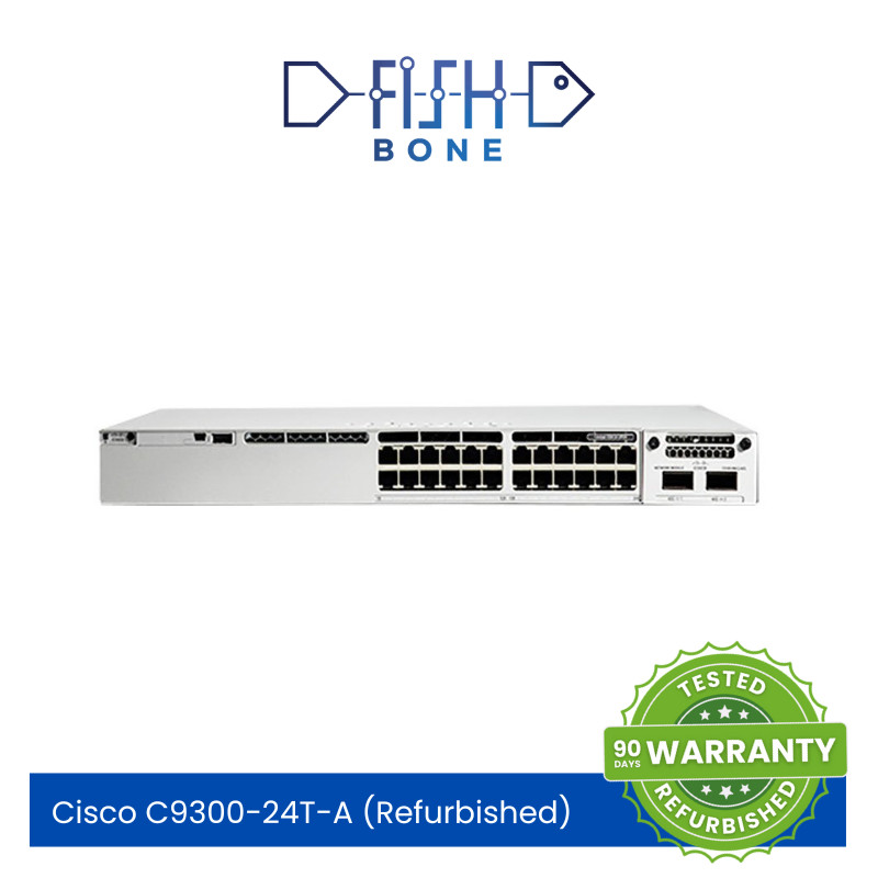 Cisco C9300-24T-A (Refurbished) | Shopee Malaysia