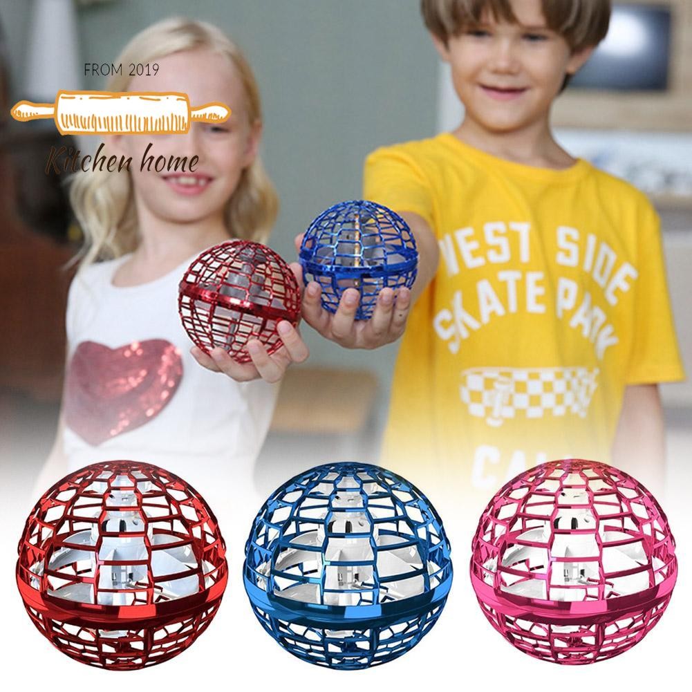 Flying Orb Toys With 360° Rotating Flynova Pro Ufo Flying Toy Built-in ...