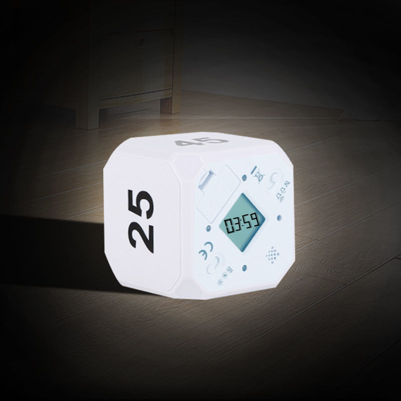 Flip Timer Rubik's Cube Electronic Timer Time Management Learning Self ...