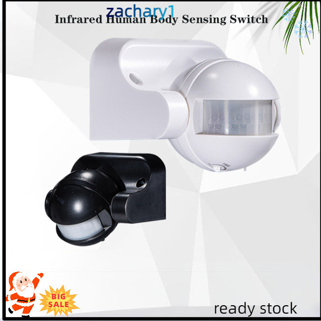ZACH 220V Motion Sensor Light Switch, Infrared Induction 180 Degree ...