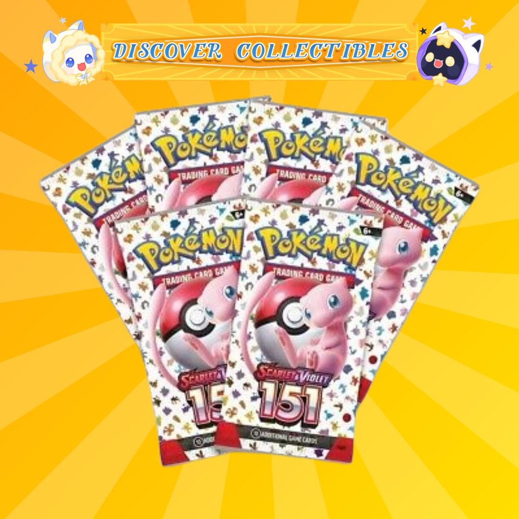 151 English Loose Pack [Pokemon] (Satu Pek) | Shopee Malaysia