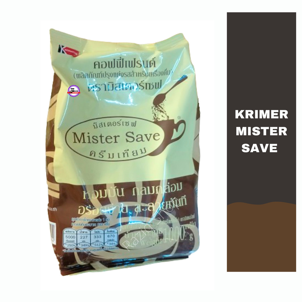 Creamer MISTER SAVE 1kg | Shopee Malaysia