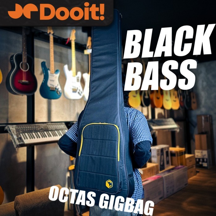Octas BASIC Gigbag OCTA CASE Universal BASS Thick Waterproof Bag, BLACK ...