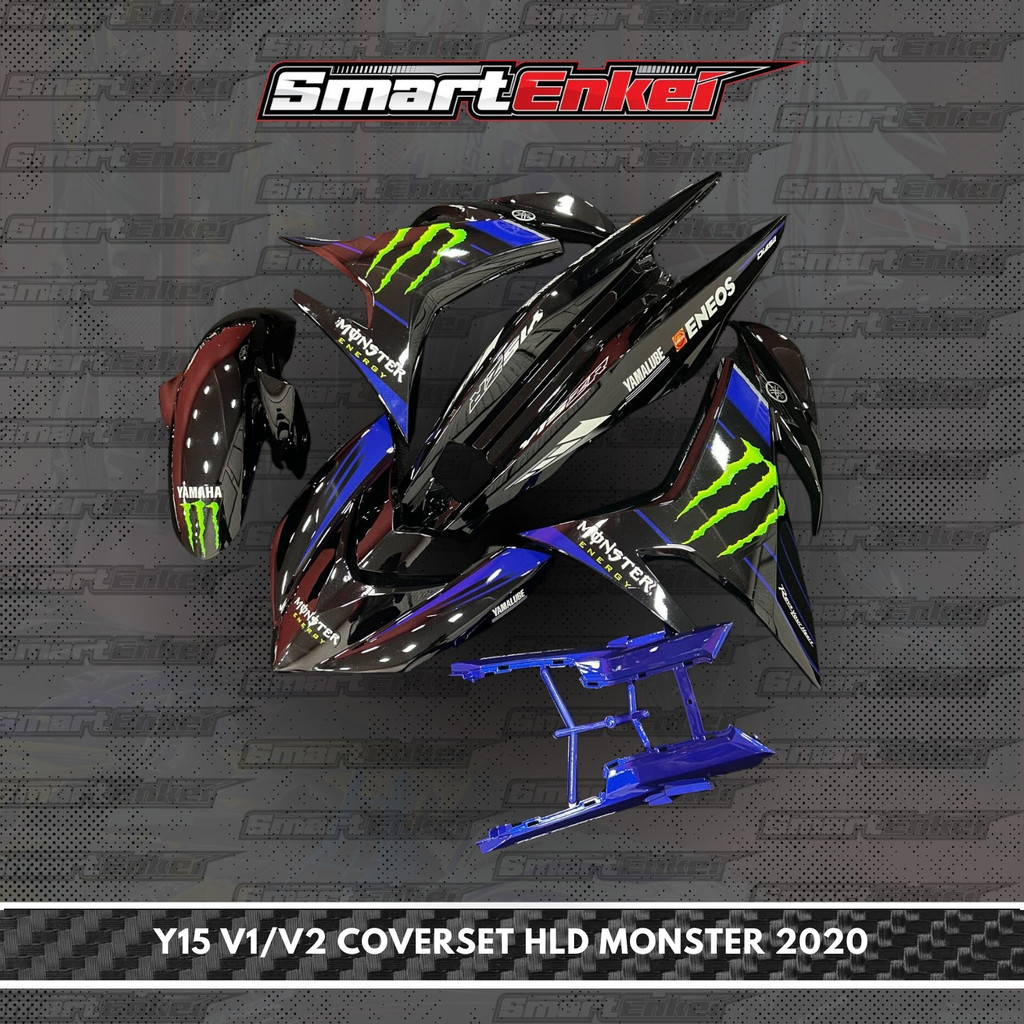 HLD-Y15 V1/V2 MONSTER ENERGY COVERSET HLD | Shopee Malaysia