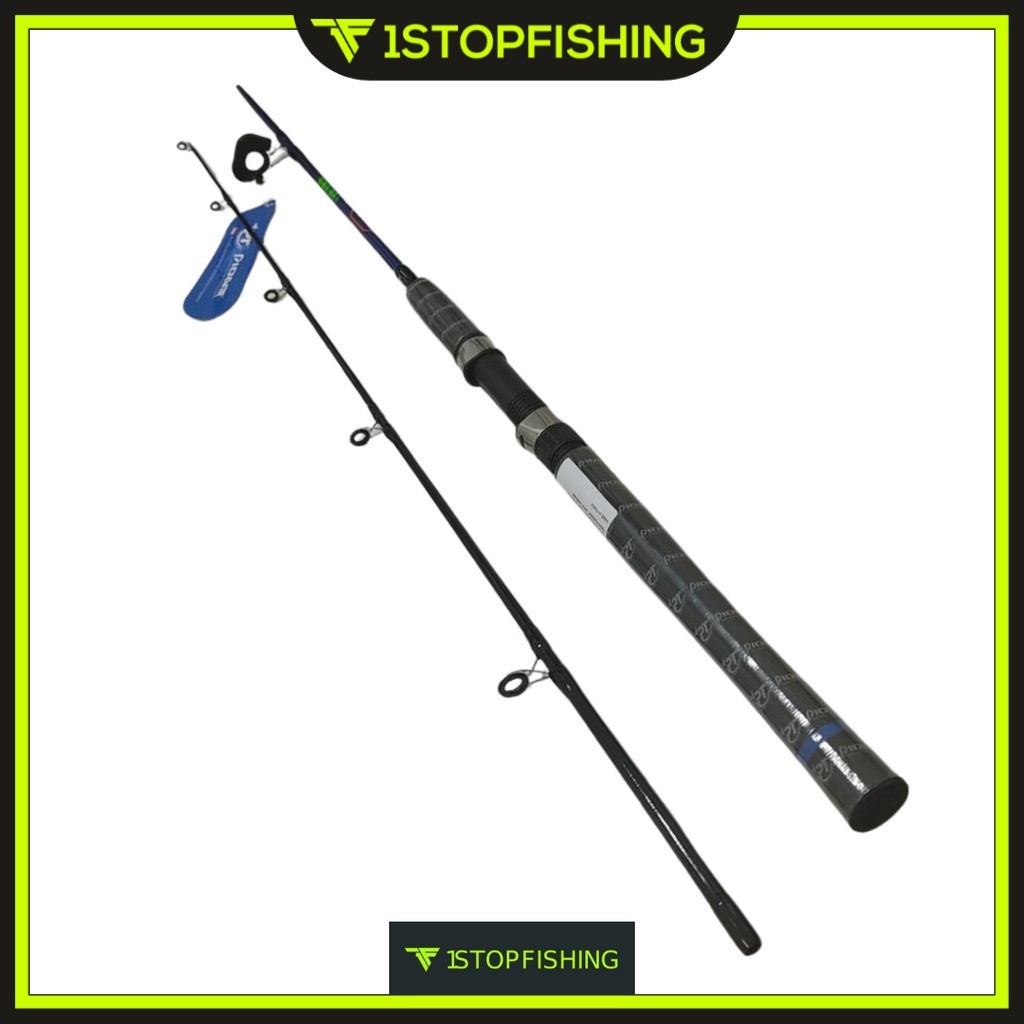 PIONEER BOMBARDMENT XF E-GLASS SPINNING ROD RANDOM COLOR JORAN PANCING ...