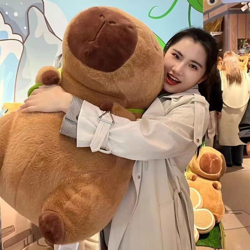 Ready Pillow 70CM Oversized Capella Doll Plush Toy Capybara Doll ...