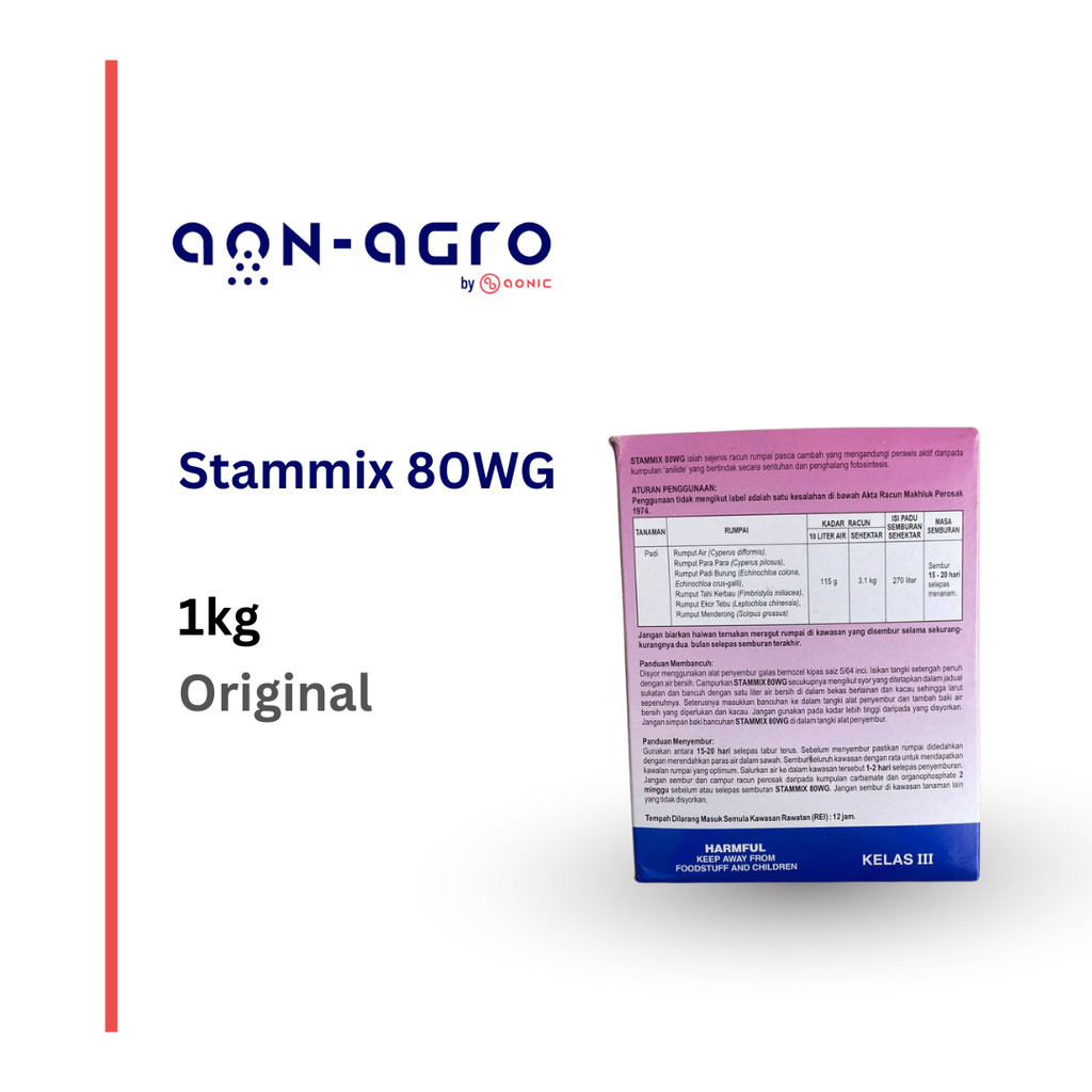 Stammix (1kg) Racun rumpai propanil (Sama dengan Nufarm Propoanil 80 ...