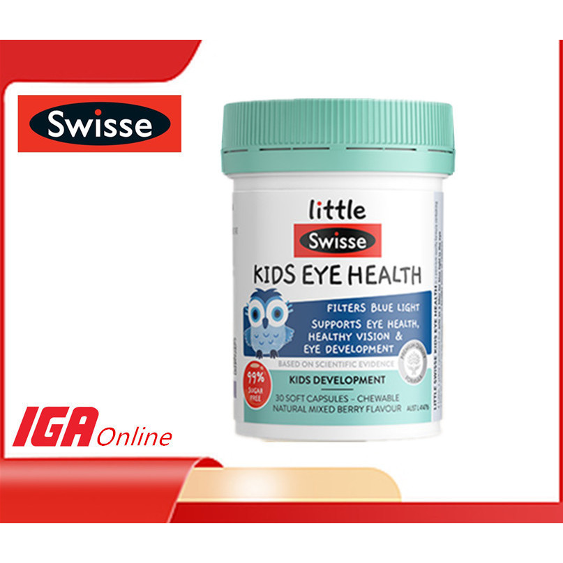 [EXP 10/2026] Swisse Kids Eye Health ( 30 Chewable Capsules ) ( Made in ...