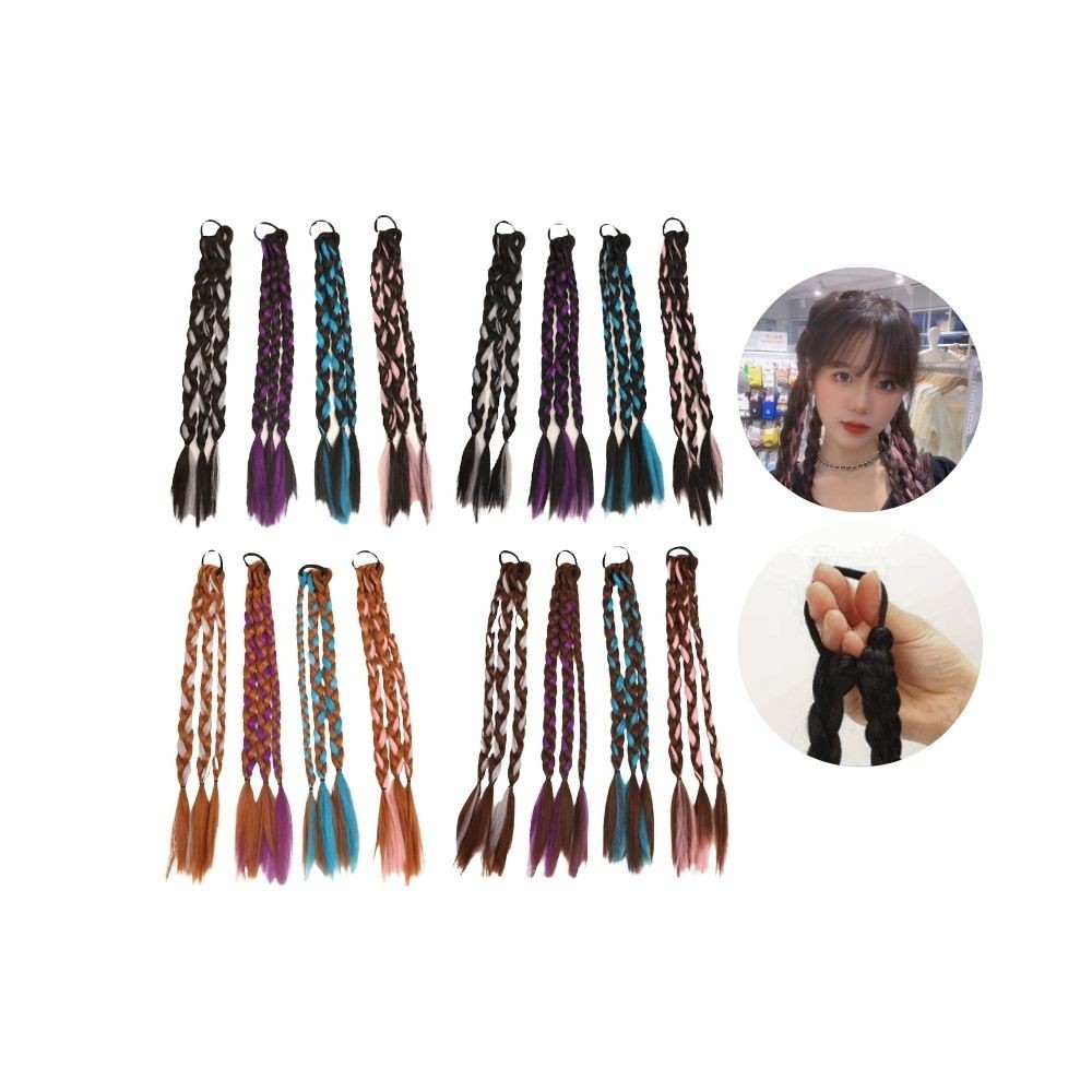 PROFESSIONAL Duo Color Boxer Braid Hair Extension - 42CM (JS) | Shopee ...
