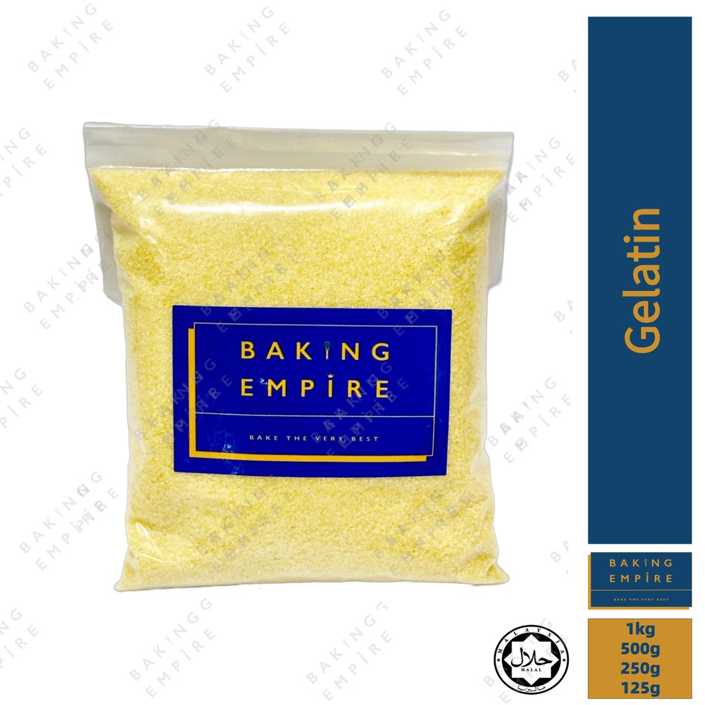 Gelatin Halal/Henan 1kg/500g/250g/125g | Shopee Malaysia