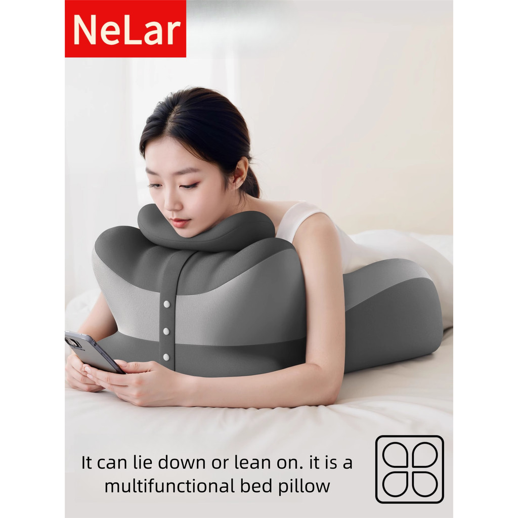NeLar Memory Form Bed Sleeping Pillow Multifunctional Washable ...