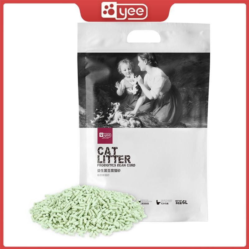 Yee Green Tea Tofu Cat Litter 6L/2.4kg | Shopee Malaysia