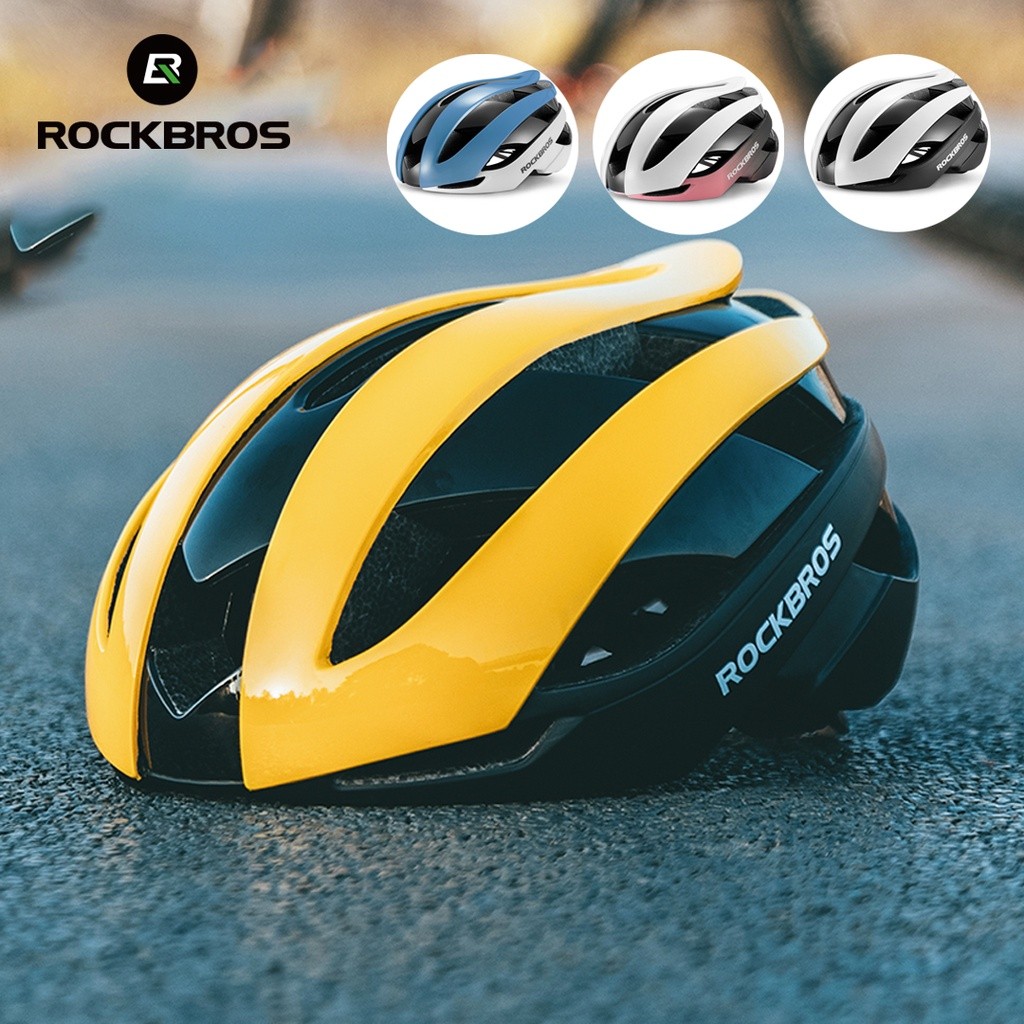ROCKBROS Cycling Helmet EPS Intergrally-foamed Safety Helmet Light ...