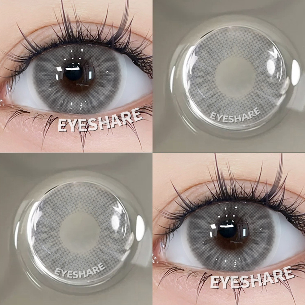 Eyeshare New Product Gray Contact Lens Melbourne Series Blue Half ...