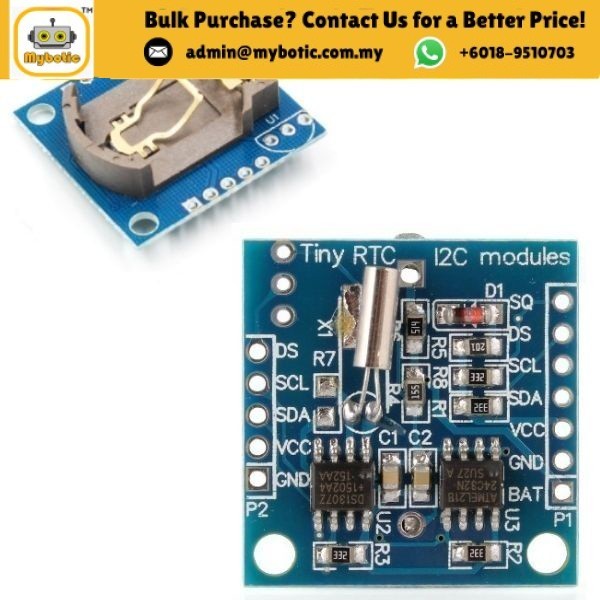 RTC Real Time Clock Module | Shopee Malaysia
