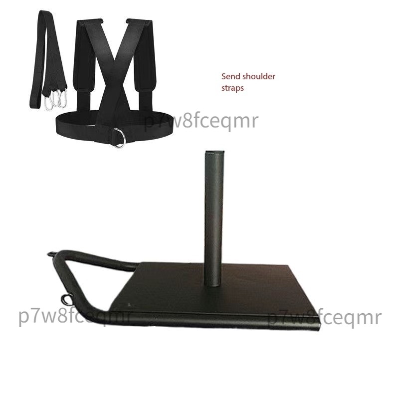 NEW KF713 Mini Power Sled with Harness Straps Weight Training Crossfit ...